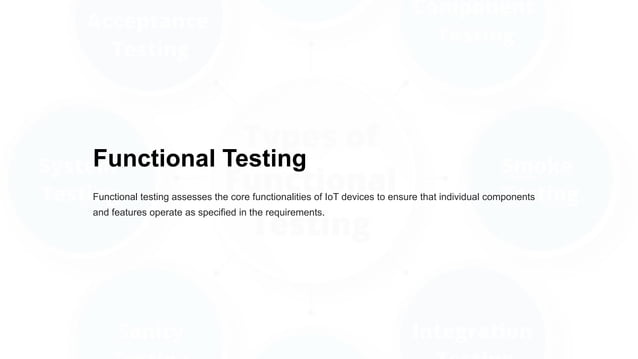 What Is Iot Testing Types Framework And Tools Ppt