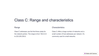 Introduction-to-IP-address-classes (1).pptx | Computer Networking ...