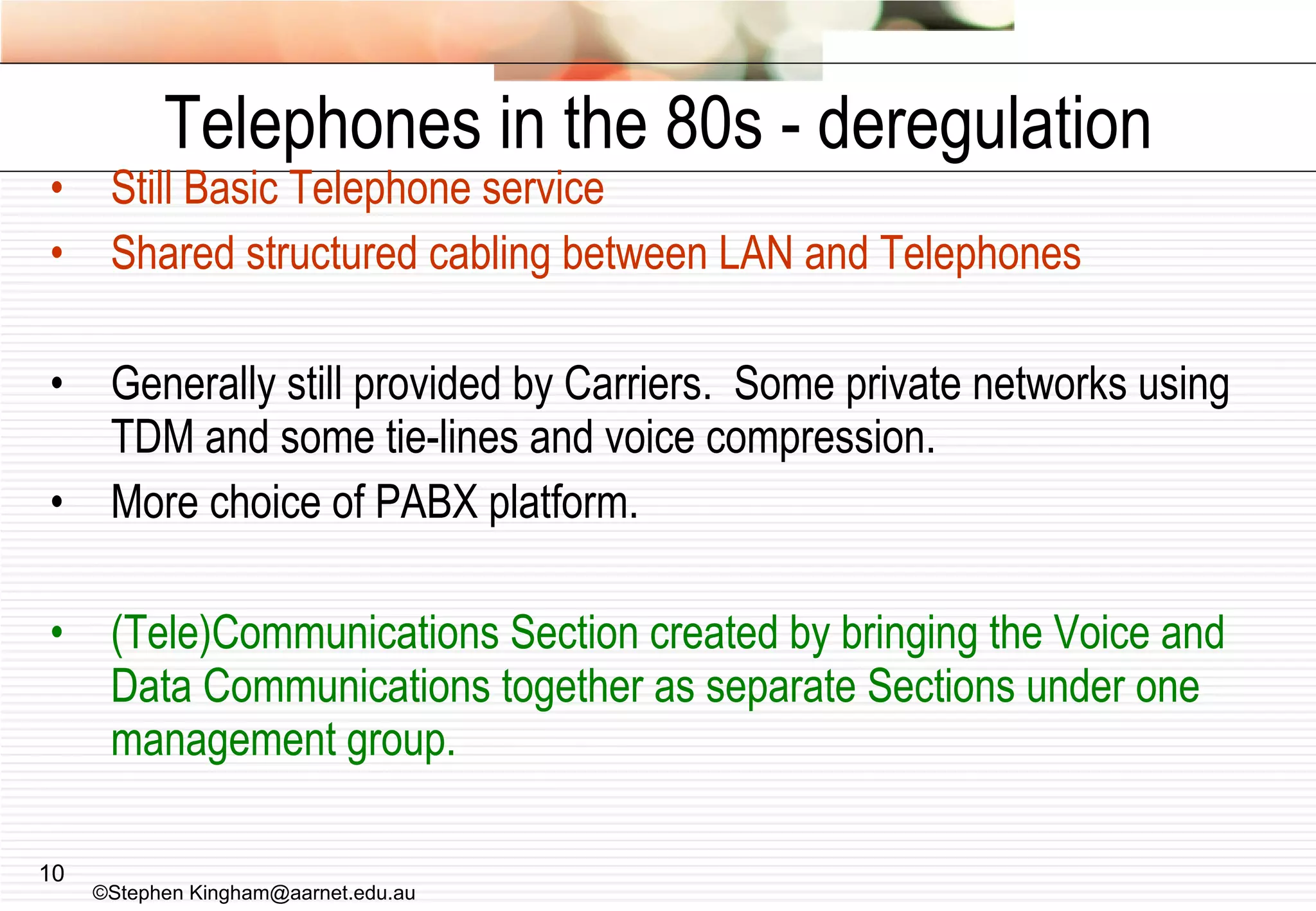 Introduction to IP Telephony | PPT