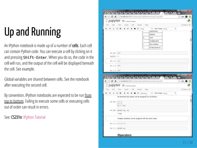 Introduction to IPython & Jupyter Notebooks | PDF | Operating Systems | Computer Software and ...