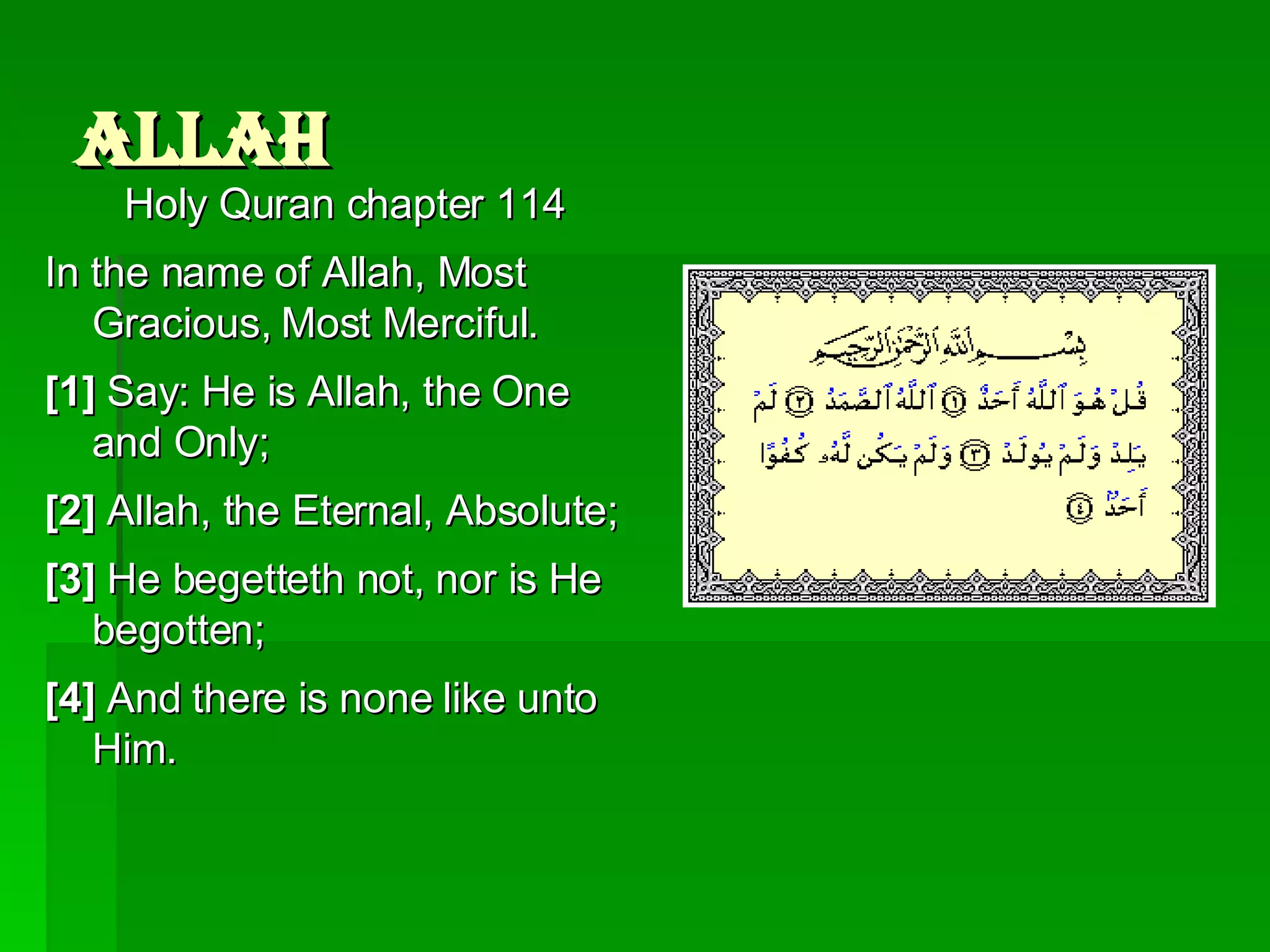 Introduction to Islam | PPT | Islam | Religion & Spirituality