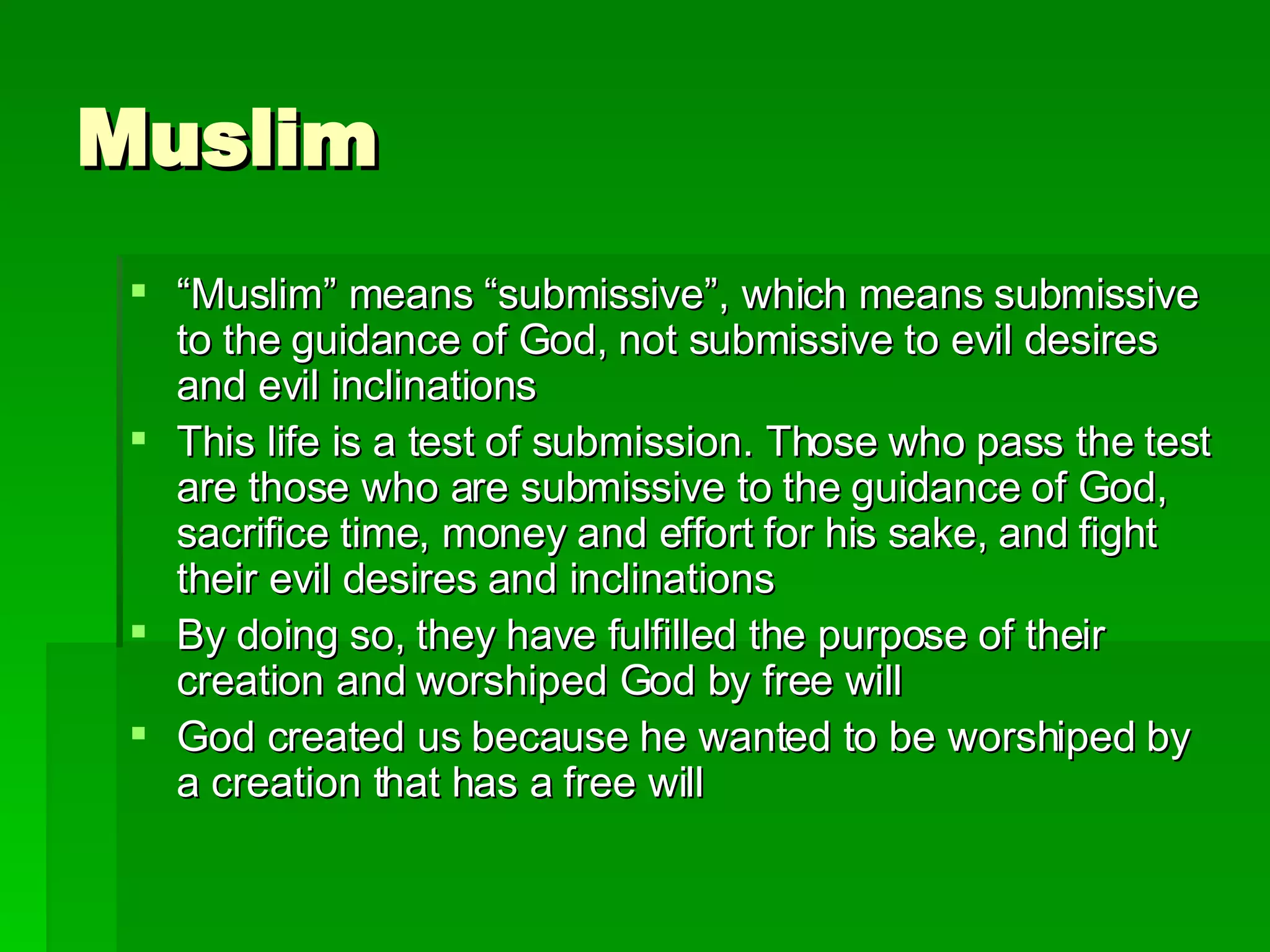 Introduction to Islam | PPT | Islam | Religion & Spirituality