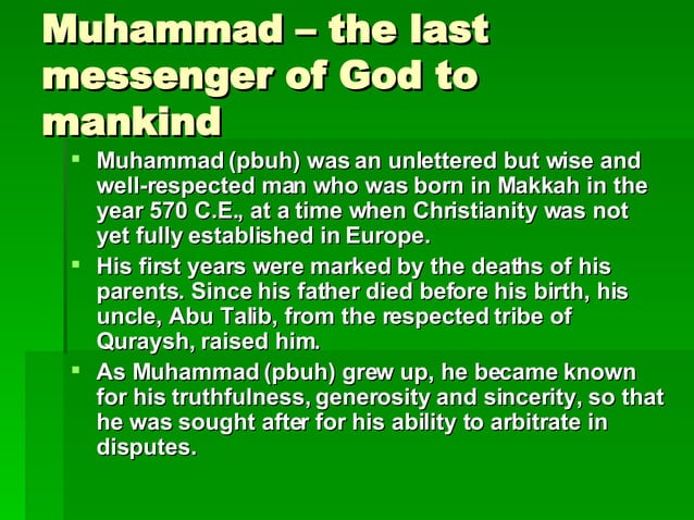 Introduction to Islam | PPT | Islam | Religion & Spirituality