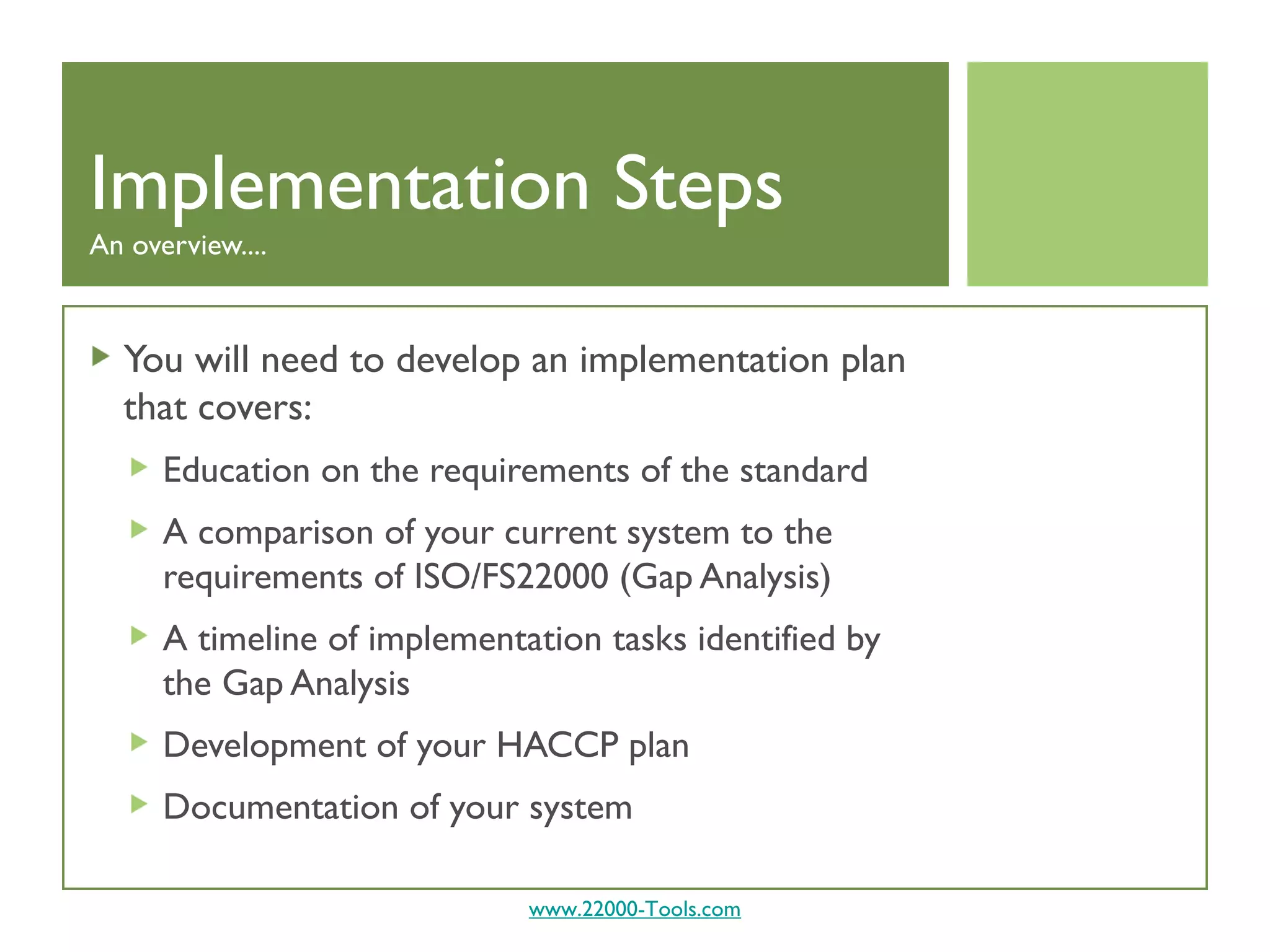 Introduction to-iso-22000 | PPT