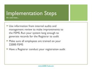 Introduction to-iso-22000 | PPT