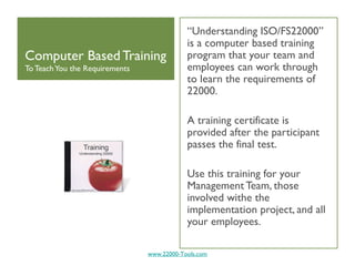 Introduction to-iso-22000 | PPT