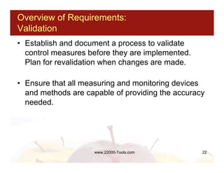 Introduction To Iso22000 | PDF