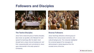 Brief history about jesus christ(king of kings) | PPTX