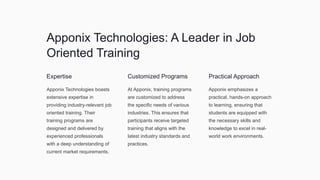 Introduction-to-Job-Oriented-Courses-by-Apponix.pptx