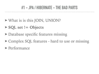 Introduction to jOOQ | PDF