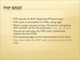 Introduction To Lamp | PPT | Web Development | Internet