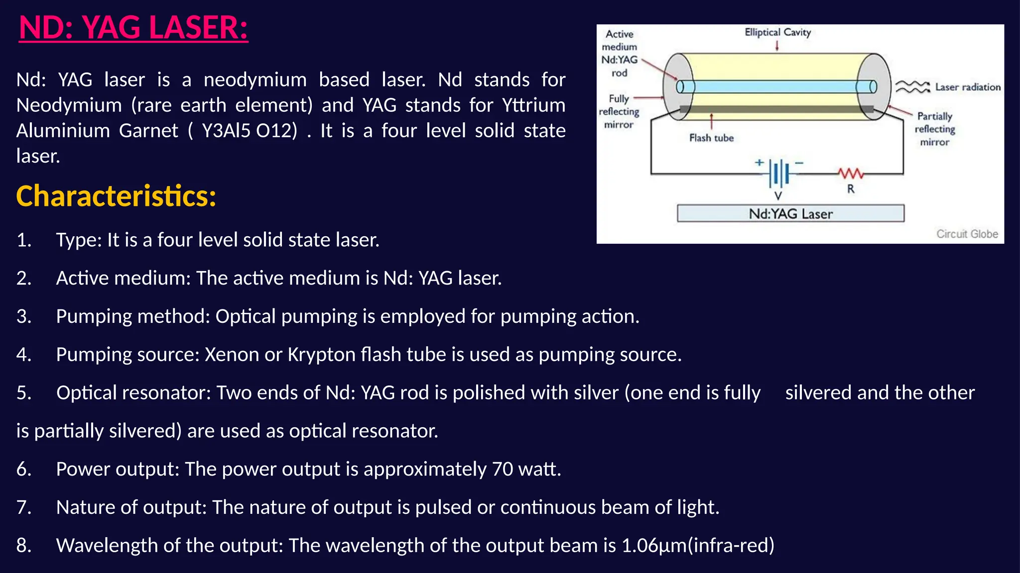 TYPES OF LASER ,PROCESS CHARACTERISTICS AND APPLICATIONS | PPTX