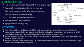 TYPES OF LASER ,PROCESS CHARACTERISTICS AND APPLICATIONS | PPT