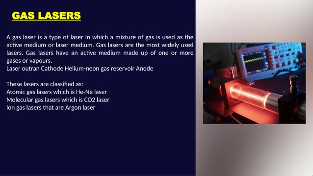 TYPES OF LASER ,PROCESS CHARACTERISTICS AND APPLICATIONS | PPT