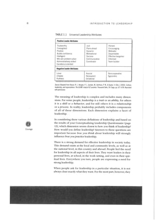 Introduction to-leadership | PDF