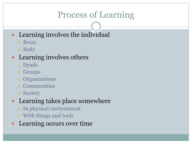 Introduction to-learning-theories | PPT | Education