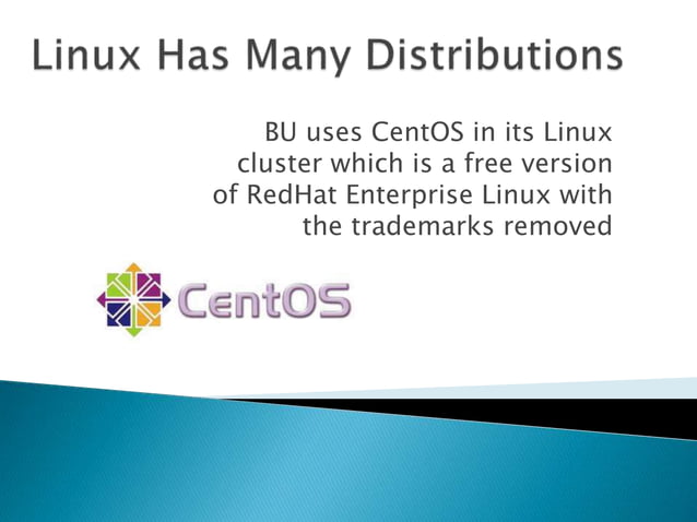 Introduction To-linux | Ppt