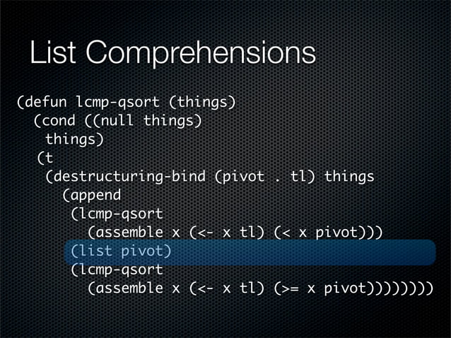 Introduction To Lisp | PDF