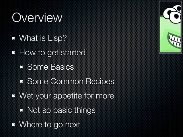 Introduction To Lisp | PDF