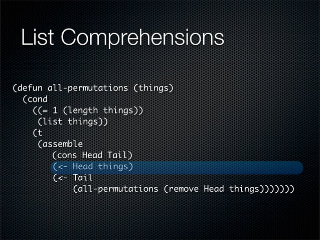 Introduction To Lisp | PDF