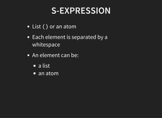Gentle Introduction To Lisp | PDF