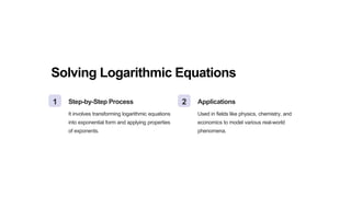 Introduction to Logarithm and its properties | PPT
