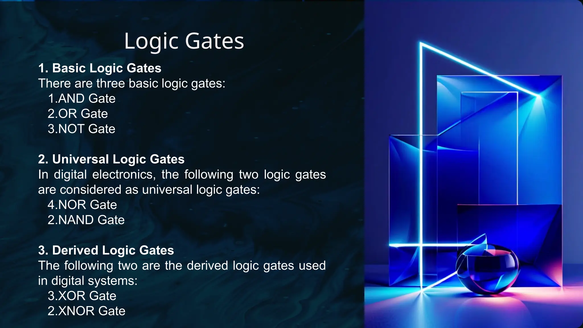 Introduction-to-Logic-Circuits PowerPoint Presentaion | PPTX