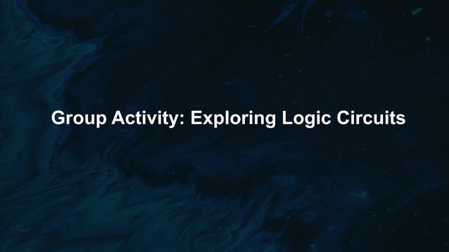 Introduction-to-Logic-Circuits PowerPoint Presentaion | PPTX