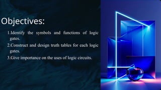 Introduction-to-Logic-Circuits PowerPoint Presentaion | PPTX