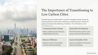 Introduction-to-Low-Carbon-Cities-urban planning | PPTX