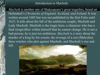Introduction to-macbeth-2 | PPT | Free Download