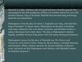 Introduction to-macbeth-2 | PPT
