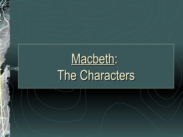Introduction to-macbeth history ppt | PPT | Roleplaying Games | Games ...
