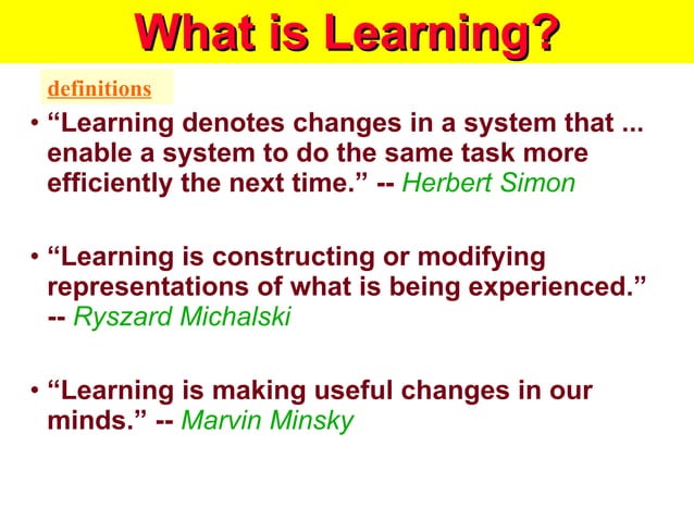 Introduction to Machine Learning. | PPT