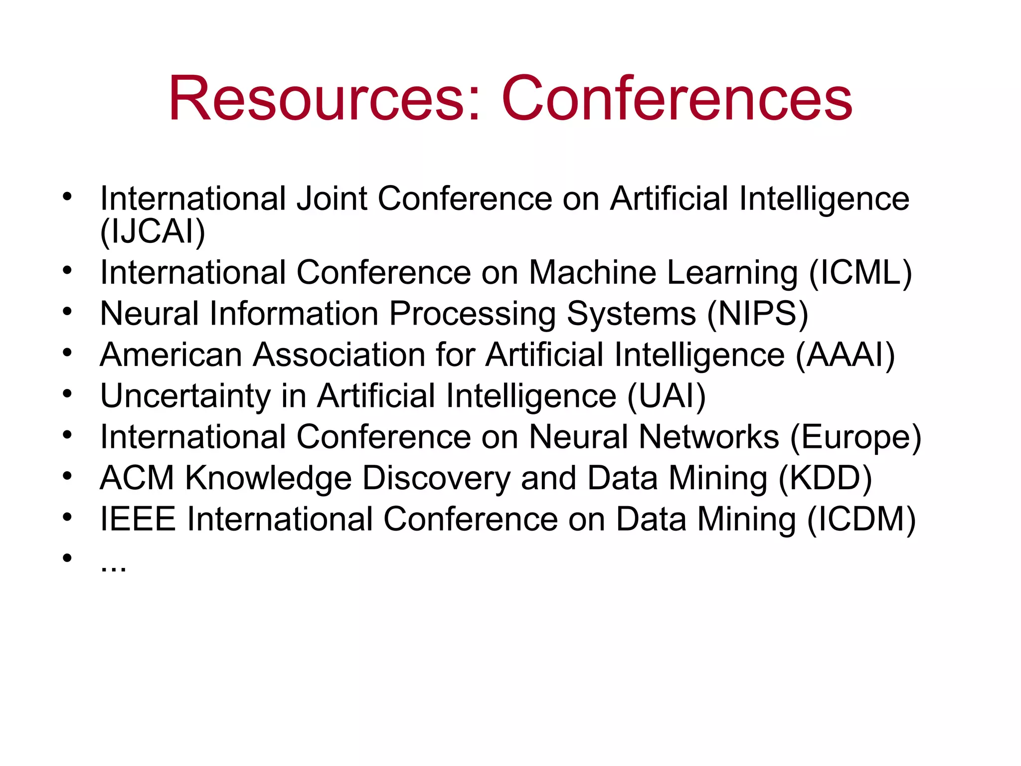 Introduction to Machine Learning | PPT