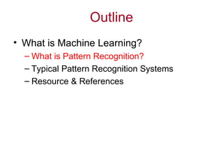 Introduction to Machine Learning | PPT