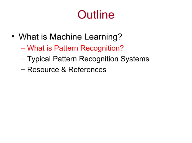 Introduction to Machine Learning | PPT