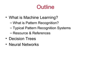 Introduction to Machine Learning | PPT
