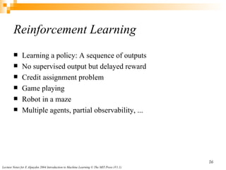 Introduction to Machine Learning | PPT