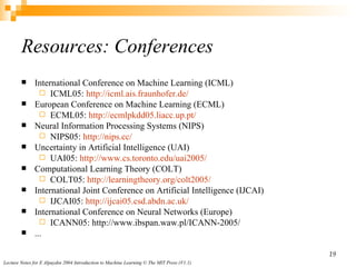 Introduction to Machine Learning | PPT