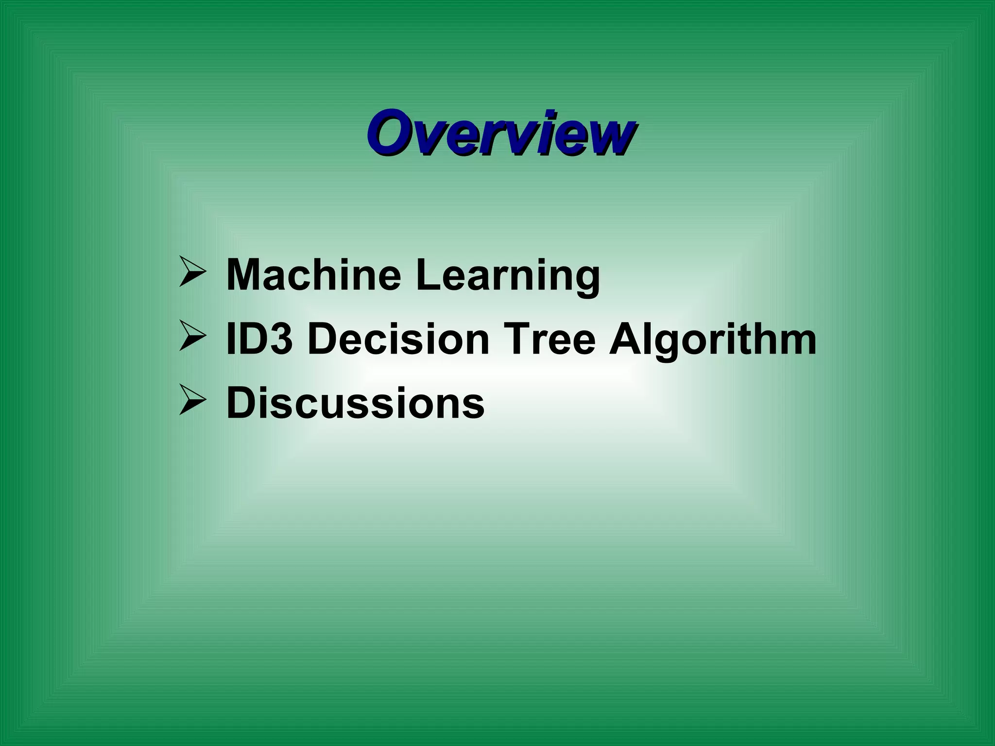Introduction to Machine Learning | PPT | Artificial Intelligence | Technology & Computing