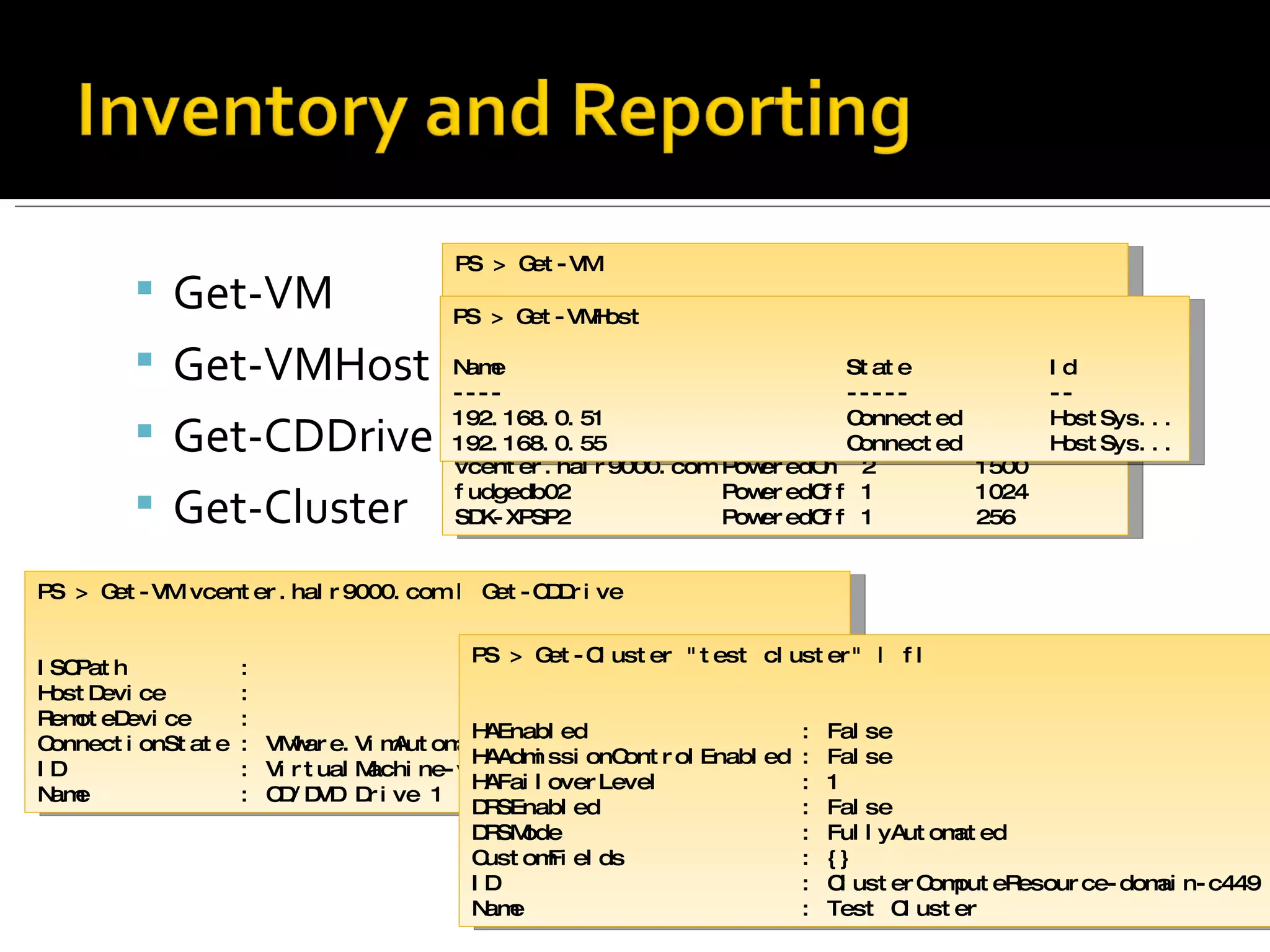 Introduction To Managing VMware With PowerShell | PPT