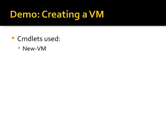 Introduction To Managing VMware With PowerShell | PPT