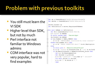Introduction To Managing VMware With PowerShell | PPT