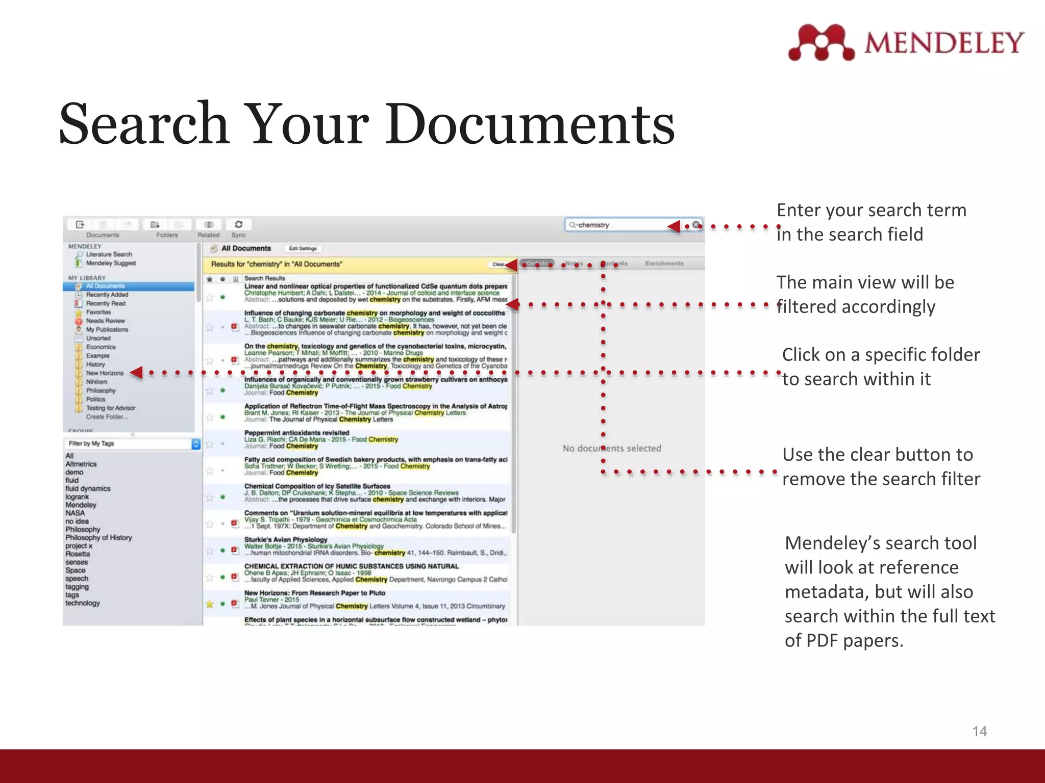 Basic Introduction to Mendeley Reference Manager | PPTX