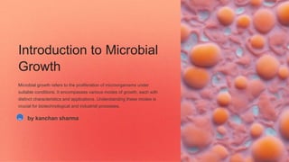 Introduction-to-Microbial-Growth ppt.pptx | Chemistry | Science