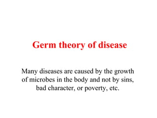 Introduction to Medical Microbiology basics | PPT