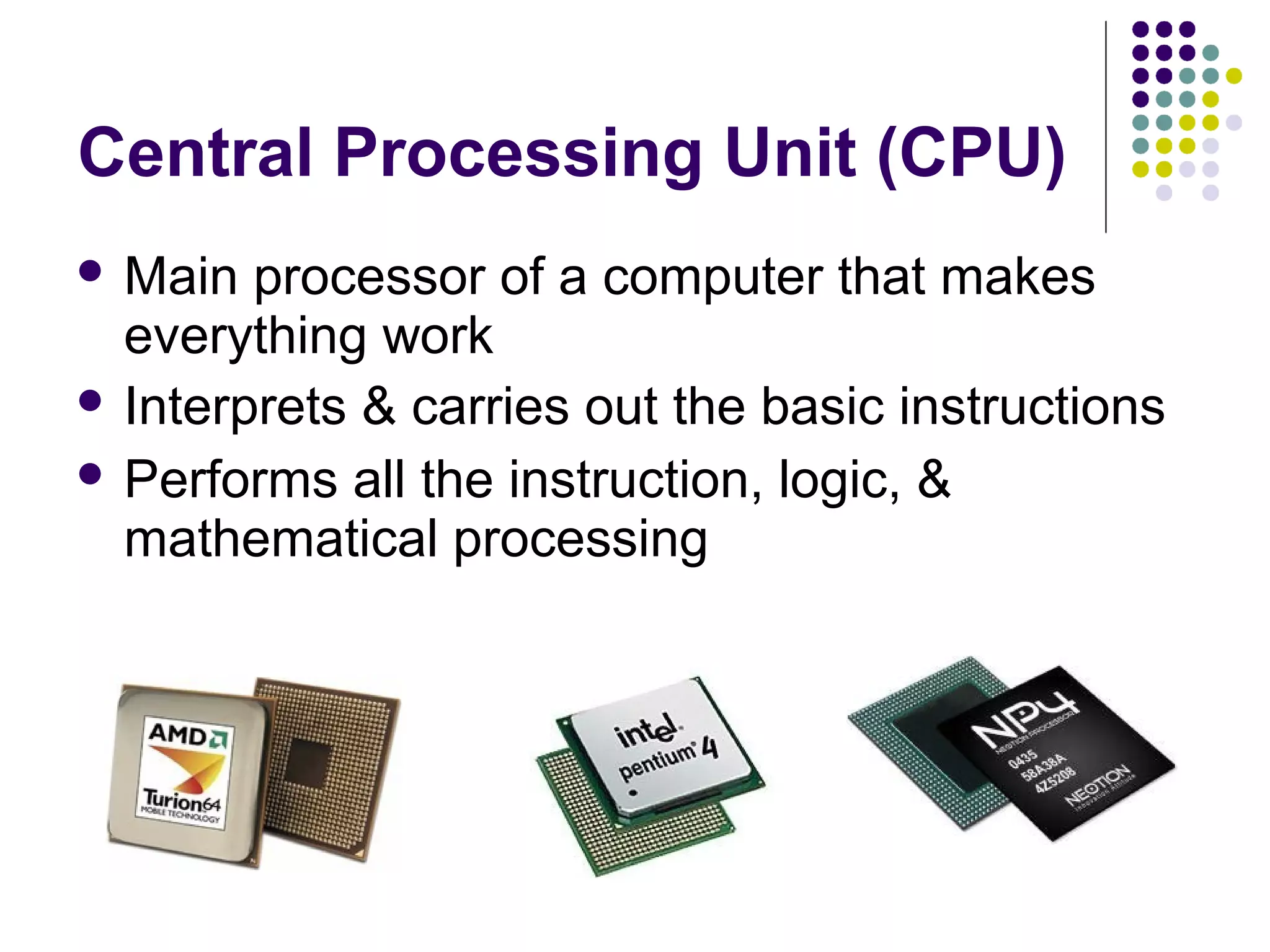 Introduction to-microcomputers | PPT