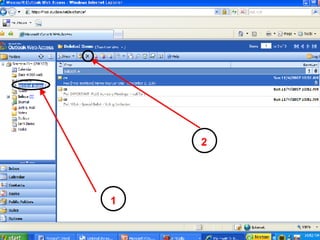 Introduction To Microsoft Outlook Web Access (Owa | PPT