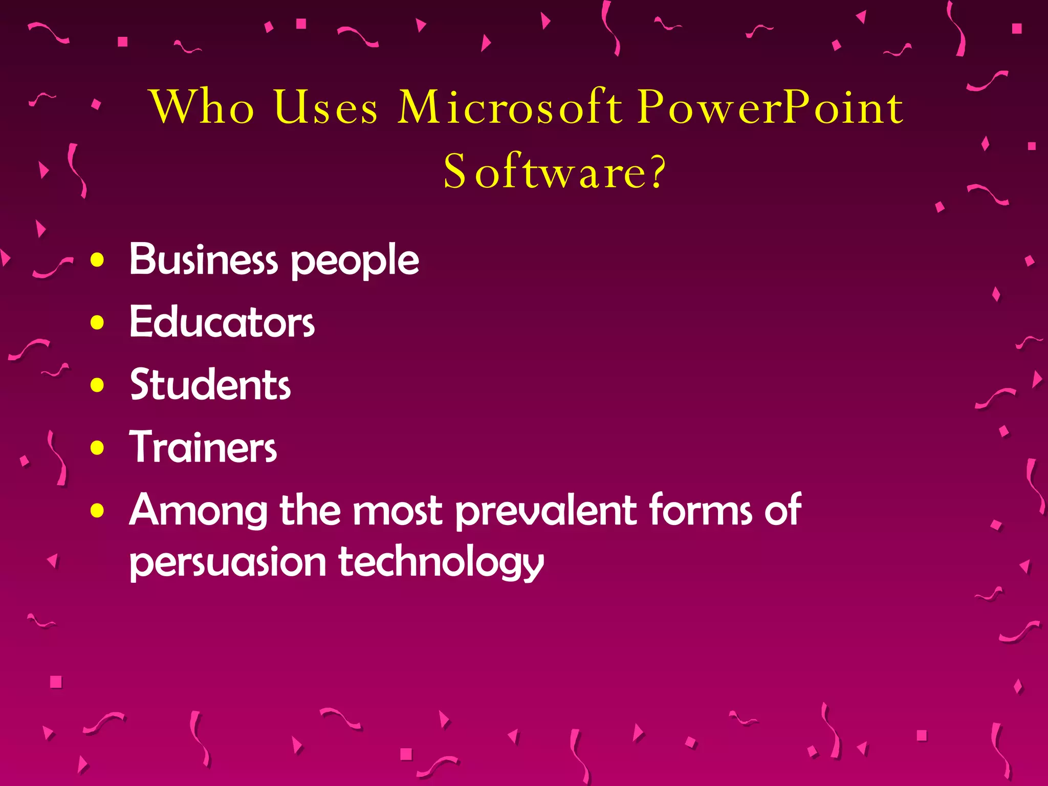 Introduction To Microsoft Power Point Show | PPS